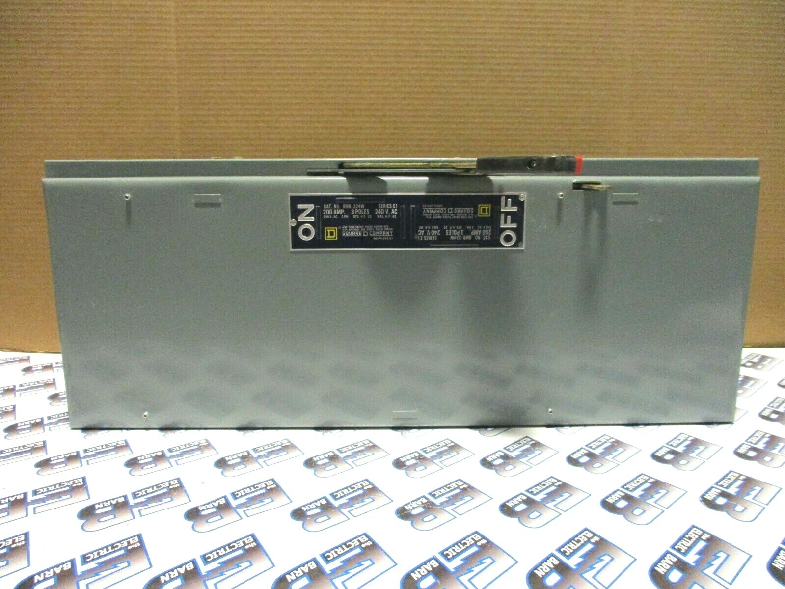 Square D QMB324W 200 Amp 240 VAC 3 Pole Fusible Panelboard Switch for ...