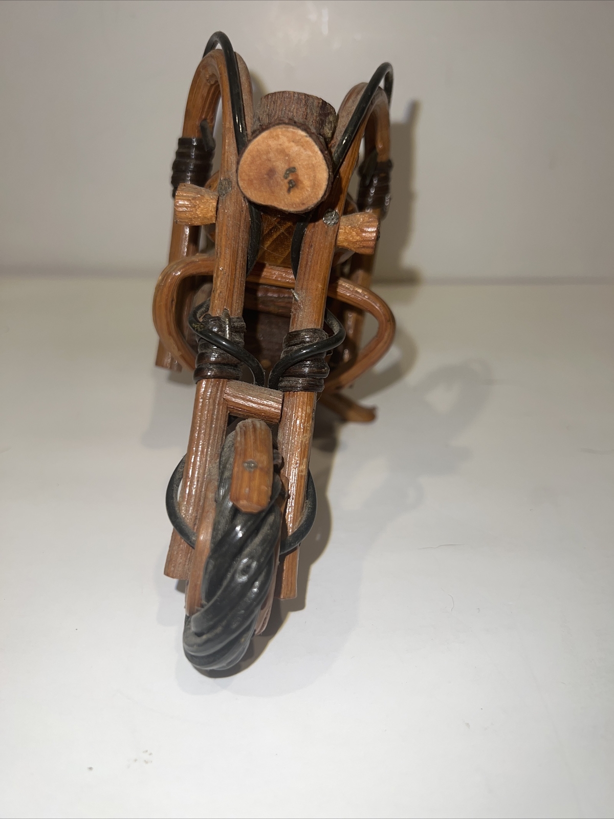 Wood Motorcycle Harley Davidson Chopper Bike Wood Moto Handmade Display ...