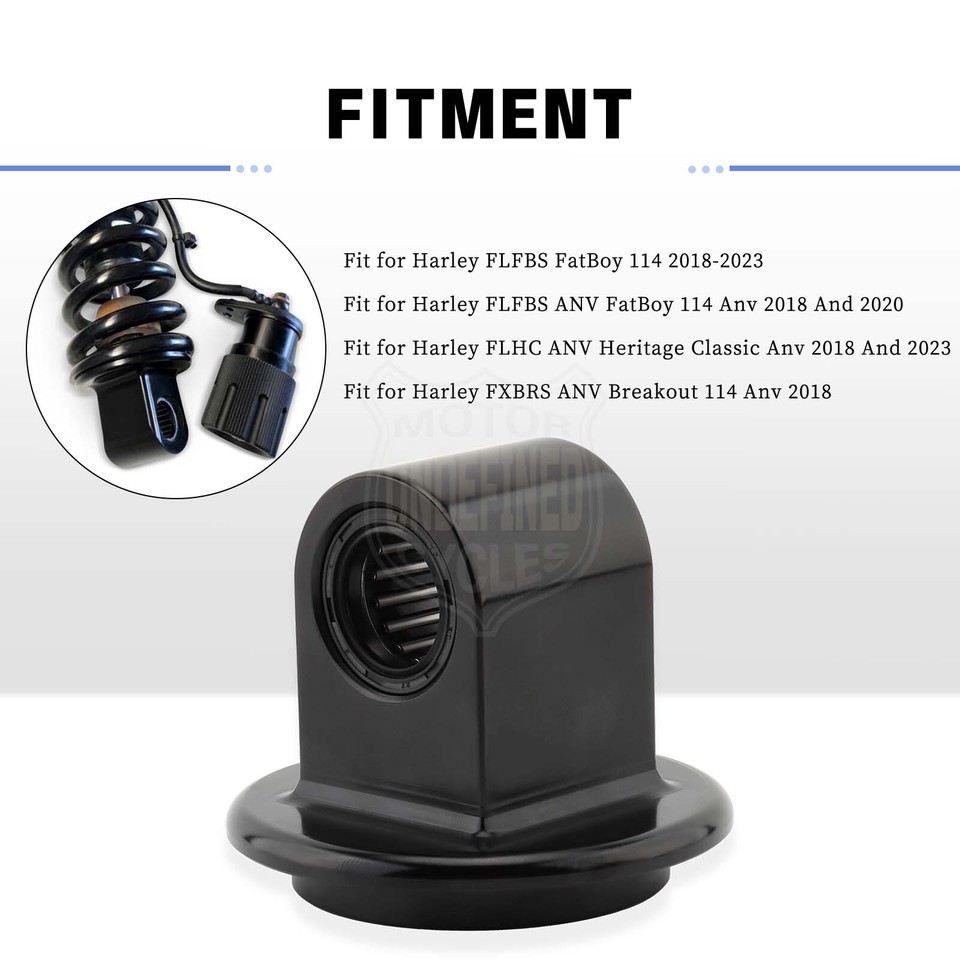 Lowering-kit W/ Remote Pre-load Adjuster For M8 Harley Softail Fat Boy ...