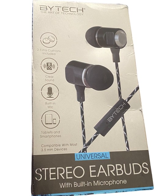 Bytech Universal Stereo Earbuds With Built-in Microphone (b4) for sale ...