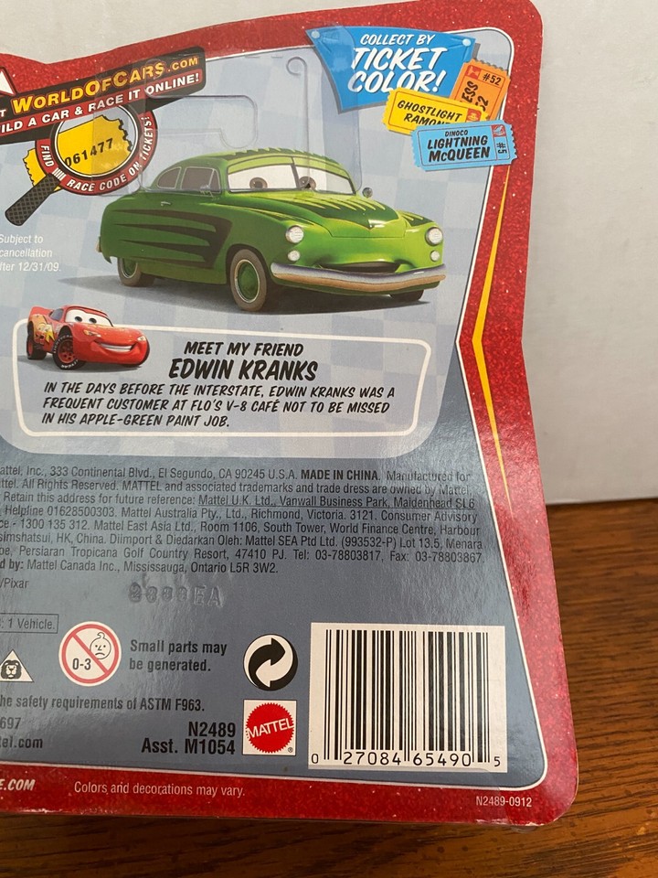 MATTEL DISNEY PIXAR CARS RACE O RAMA CHIEF RPM #77 B9 B10 | eBay