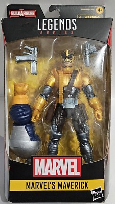 Marvel Legends 6" Maverick Action Figure Toy Premium Design & 2 ...