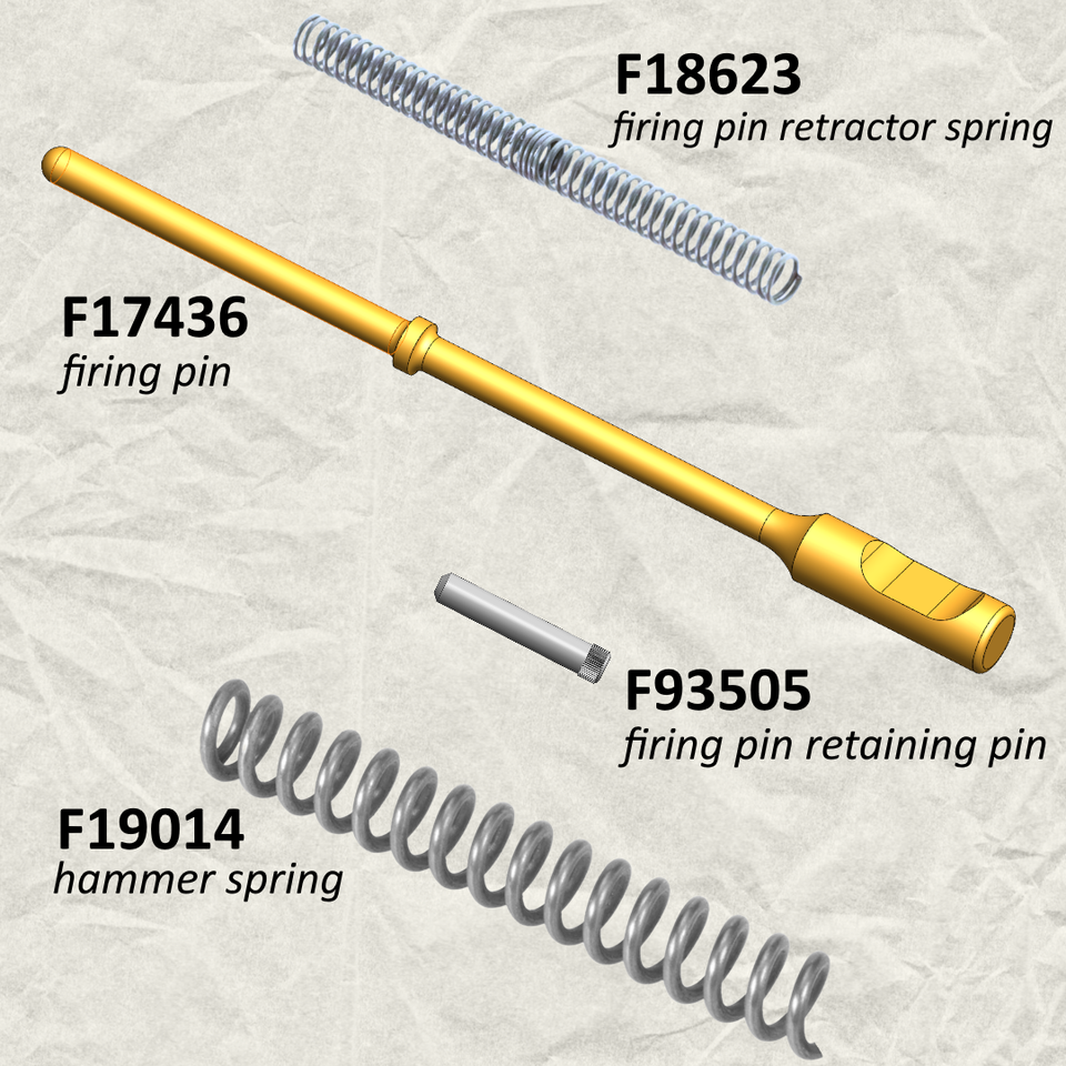 Remington 870, 1100, 11-87, and others - Firing Pin Kit (2.95") | eBay