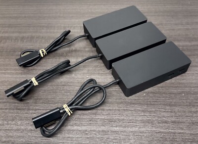 Microsoft Redmond WA 98052-6399 Docking Station *LOT OF 3* #TL-809 | eBay