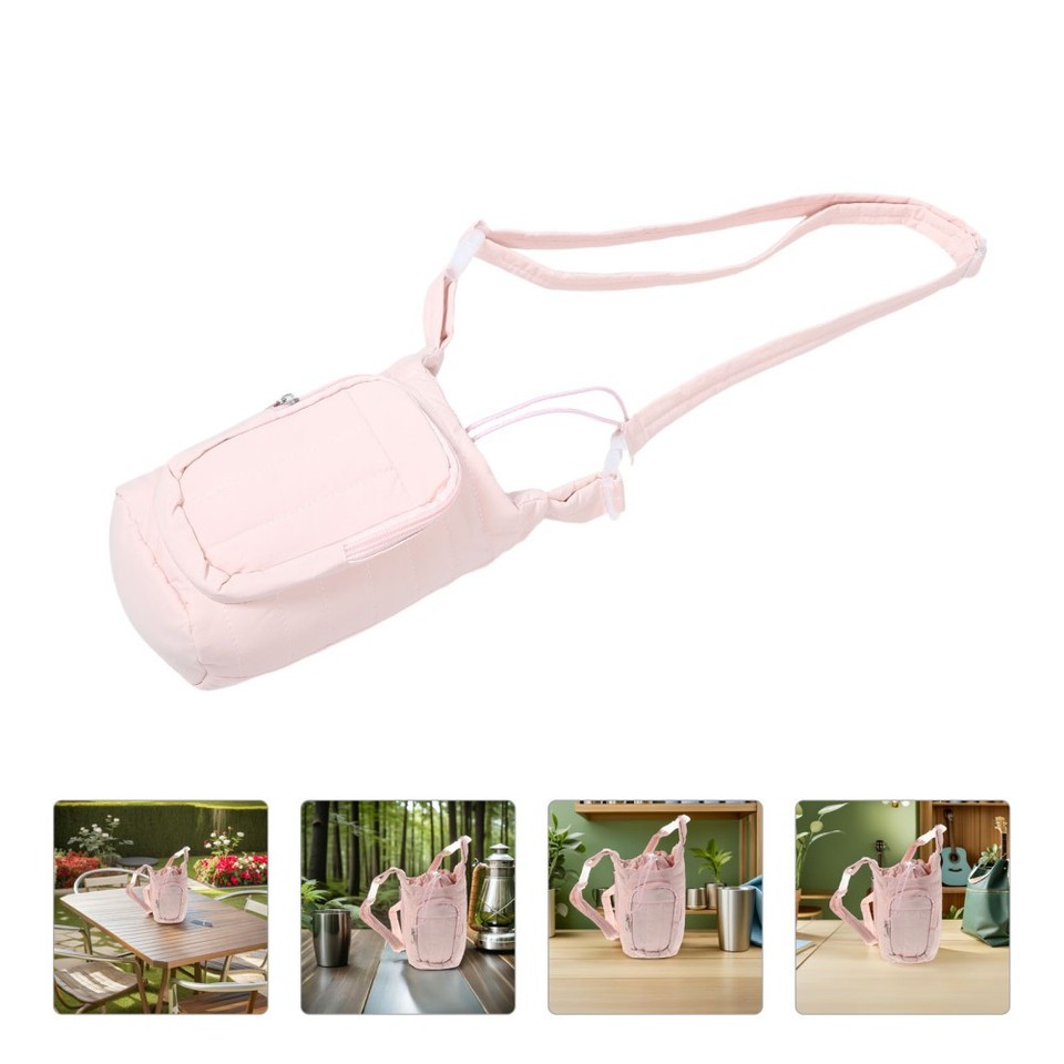 Protective Bottle Sleeve Water Accessory Cup Holder Purse Crossbody ...