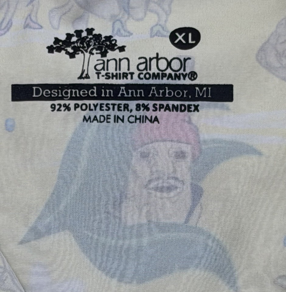 Ann Arbor T Shirt Company Bananas & Blow Limited Hawaiian Cheech Chong ...