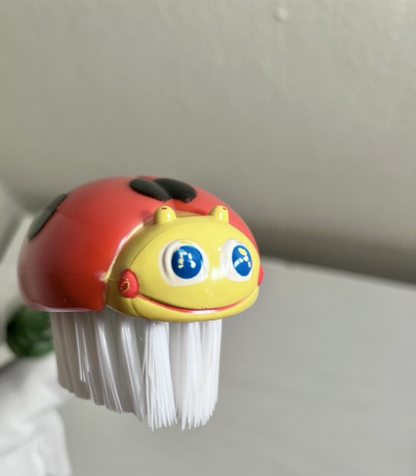 VTG Sassy Baby Infant Ladybug Hair Brush/Caterpillar Comb Set-*AGE ...