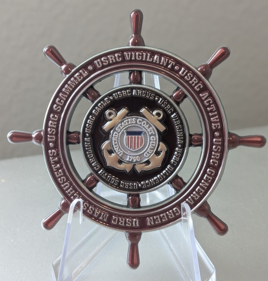 United States Coast Guard Cutterman Challenge Coin | eBay