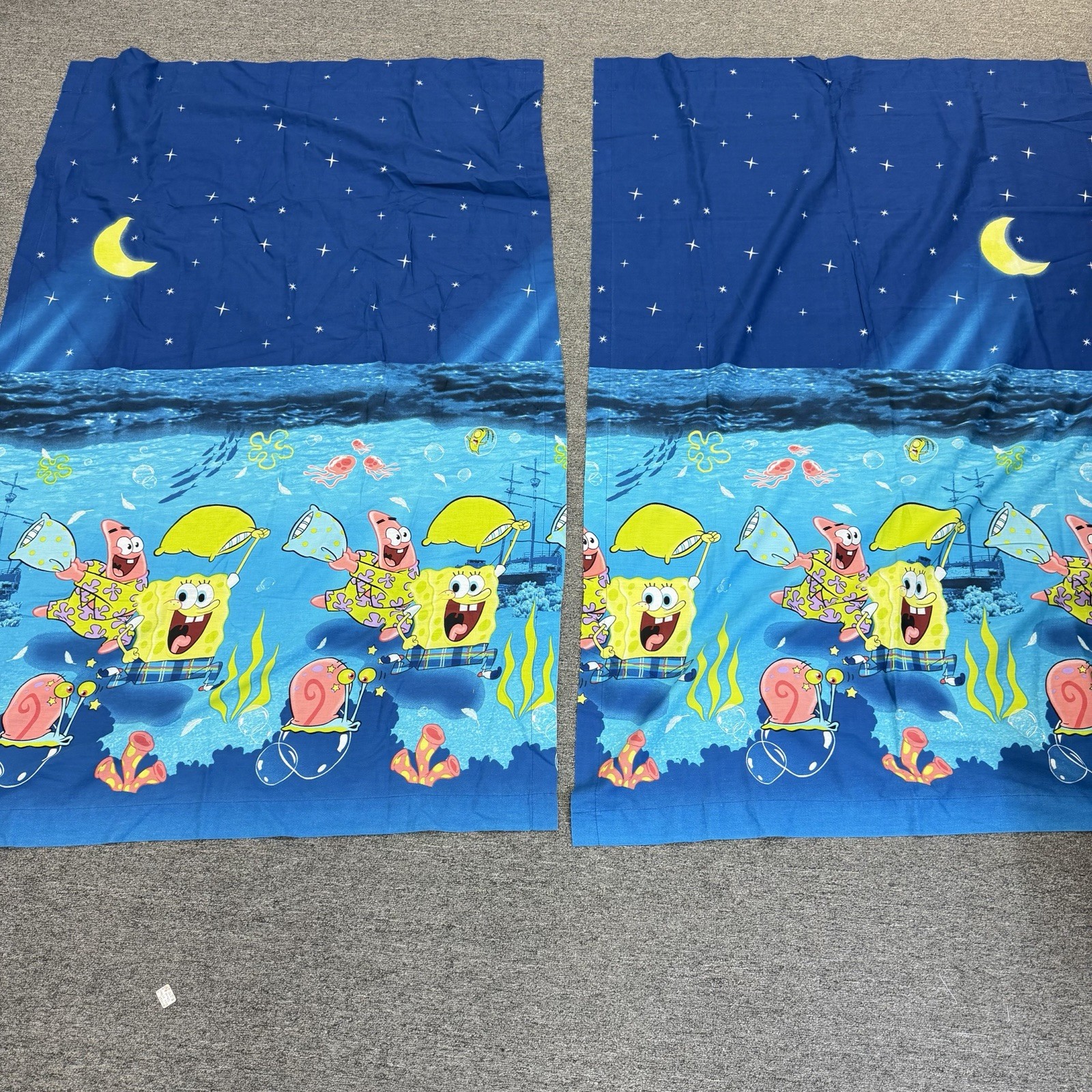 2009 SpongeBob SquarePants Patrick Nickelodeon Twin Comforter & 2 ...