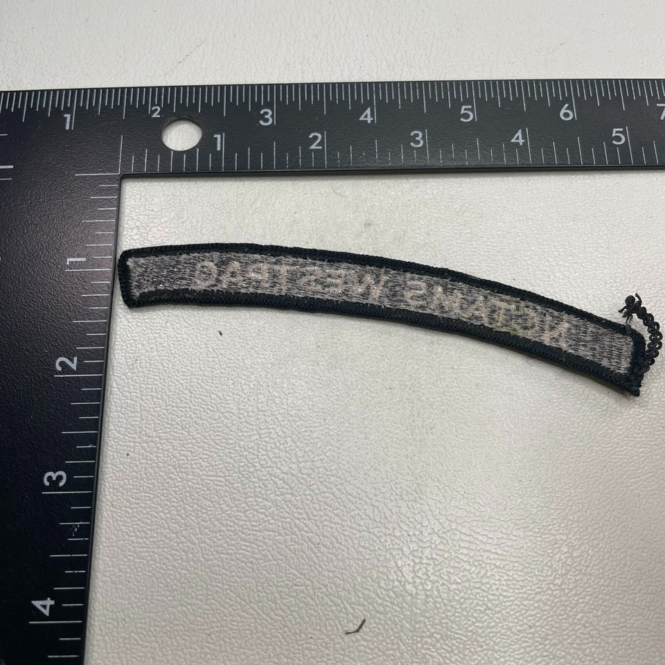 NCTAMS WESTPAC US Navy Tab Patch (Rocker) (Computer ...