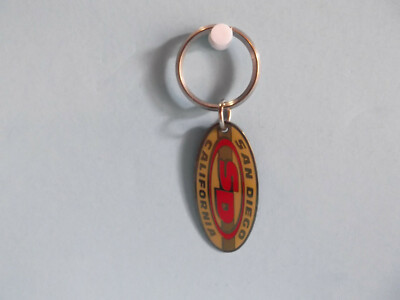 Old Unique Collectible Keychains 2.5"in Metal SAN DIEGO CALIFORNIA | eBay
