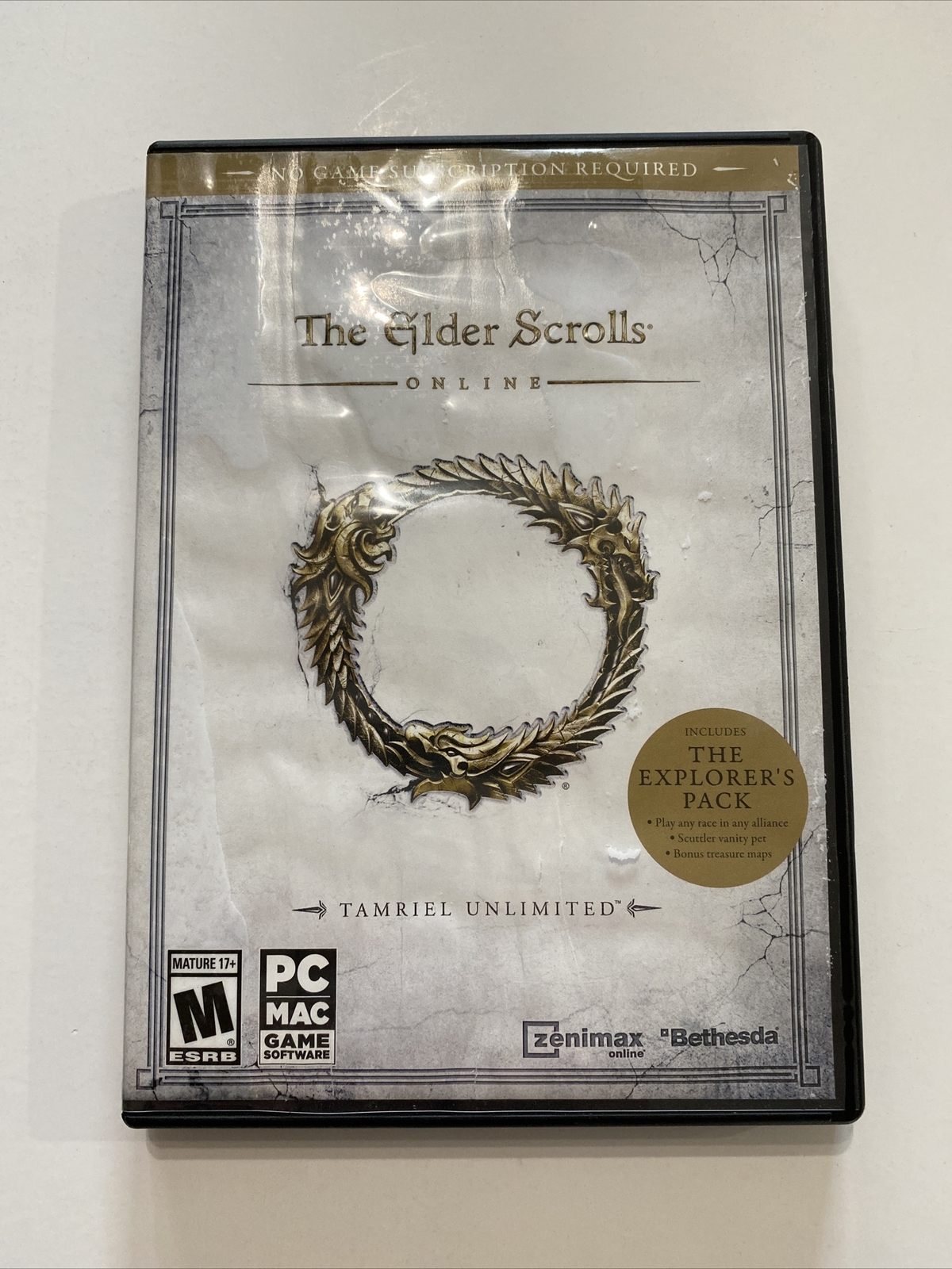 The Elder Scrolls Online Tamriel Unlimited (PC/Mac DVD-ROM, 2015) 4 ...