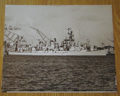 USS Strauss 8x10 Photo DDG-16 US Navy Destroyer ship 1960s B | eBay