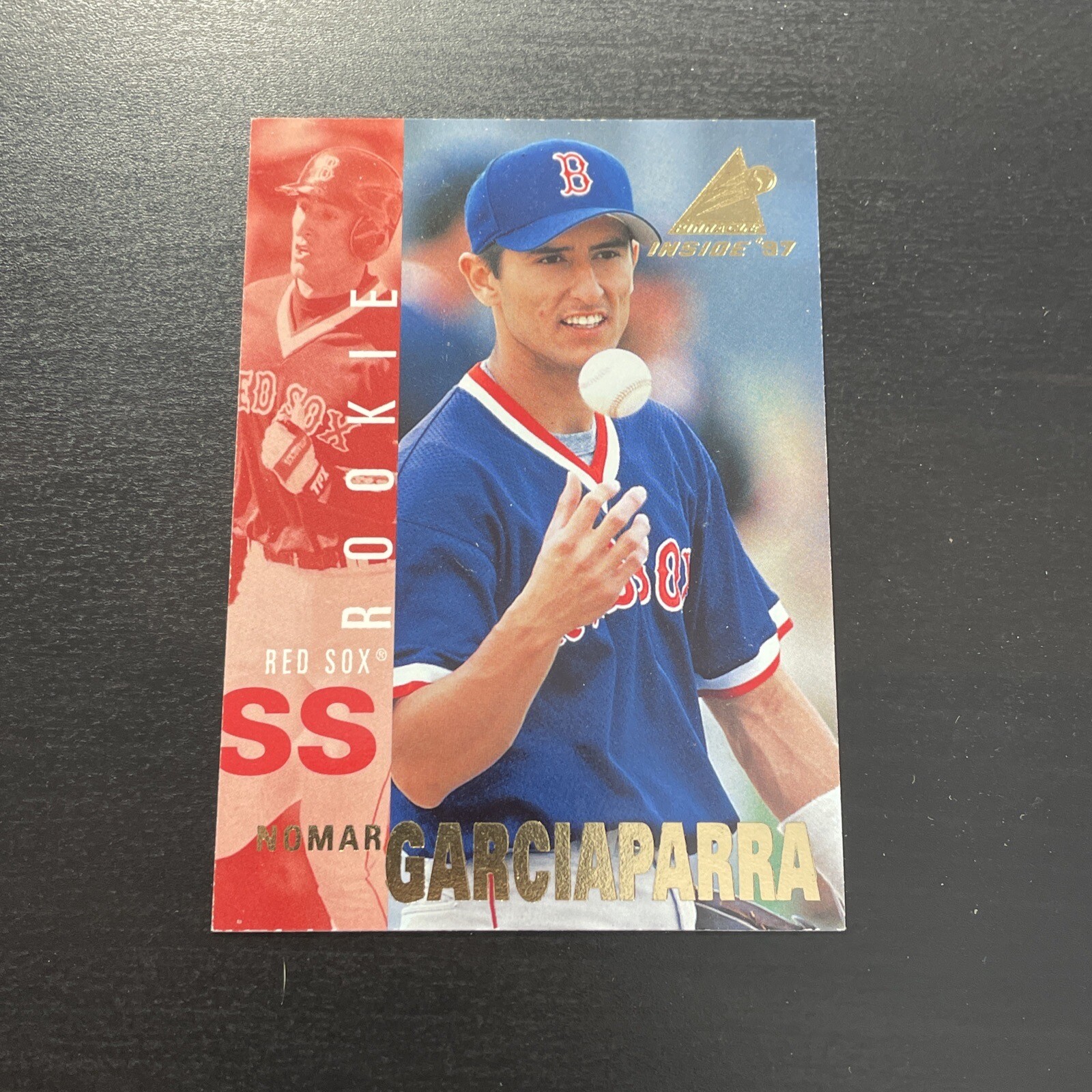 Baseball Card -- 1997 Pinnacle Inside #146 Nomar Garciaparra RC Rookie ...
