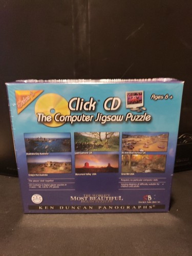 Click CD The Computer Jigsaw Puzzle Ken Duncan Panographs Series 2 2004 ...