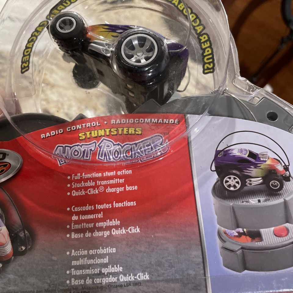 Sealed Tyco R/C Car Stuntsters 49mHz Stuntsters Hot Rocker Remote ...