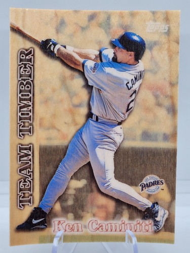 1997 Topps KEN CAMINITI "Team Timber" Insert MINT! | eBay