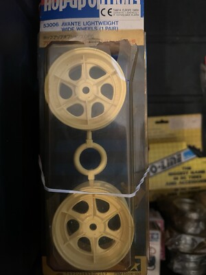 Tamiya White Avante Wheels HOP-UP OPTIONS 53006 | eBay