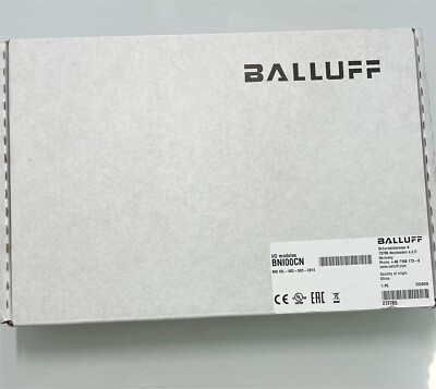 BALLUFF BNI00CN BNI IOL-302-S02-Z012 I/O MODULE NEW IN SEALED BOX DHL ...