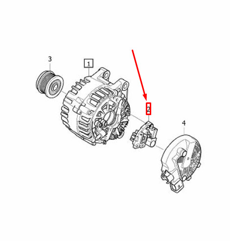 OEM VOLVO XC90 MK2 VOLTAGE REGULATOR 30644030 GENUINE | eBay