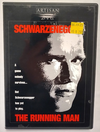 The Running Man 1987 DVD Widescreen Version (with Art Inlay Insert) | eBay