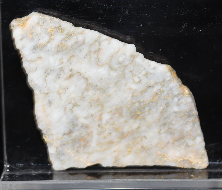 Gold Ore Slab 9.6 g Northern California Motherlode Genuine Vein Quartz ...