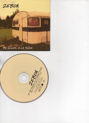 ZEBDA RARE PROMO CD DU SOLEIL A LA TOQUE | eBay