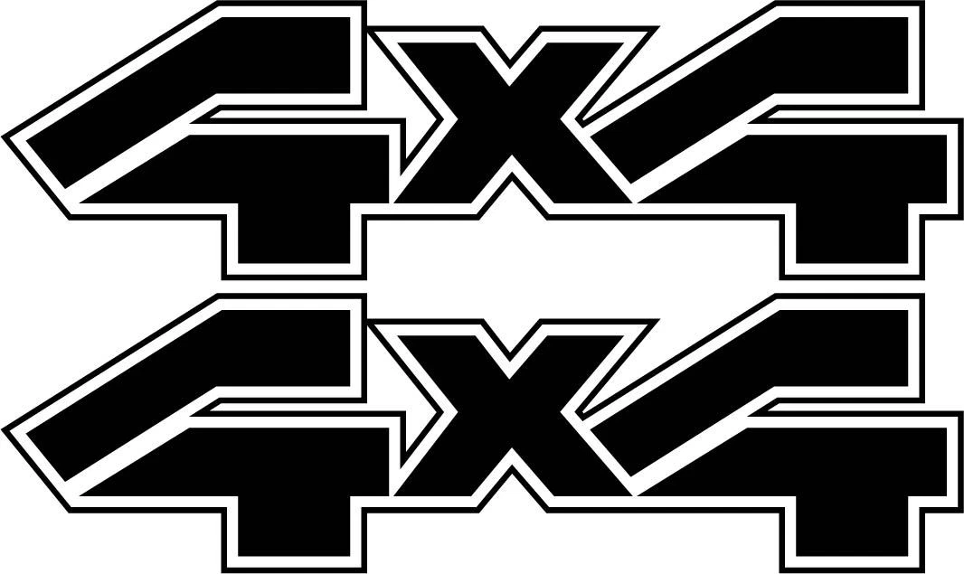 Ford 4x4 Decals
