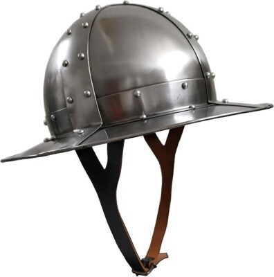 Medieval 13th Century,Kettle Knight, Spartan, kettal Hat Helmet | eBay