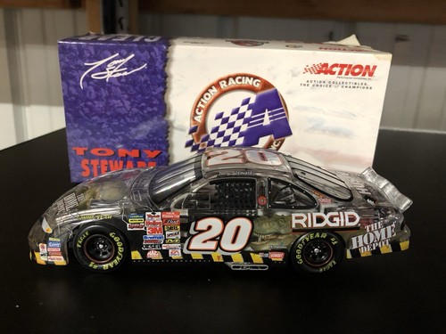 Tony Stewart 2001 Jurrasic Park III Clear Nascar 1/24 Diecast Pontiac ...