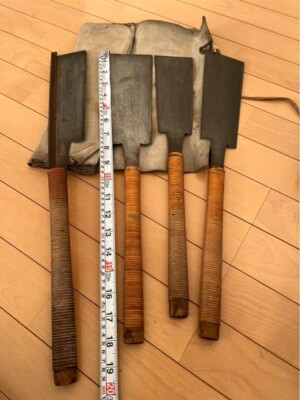 Vintage Hand Saw Carpentry tool Single & Double edge Set Japanese ...