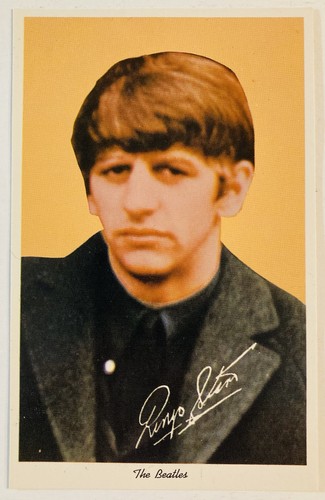 Beatles 1964 Vintage Ringo Starr Postcard News Enterprises Original NM ...