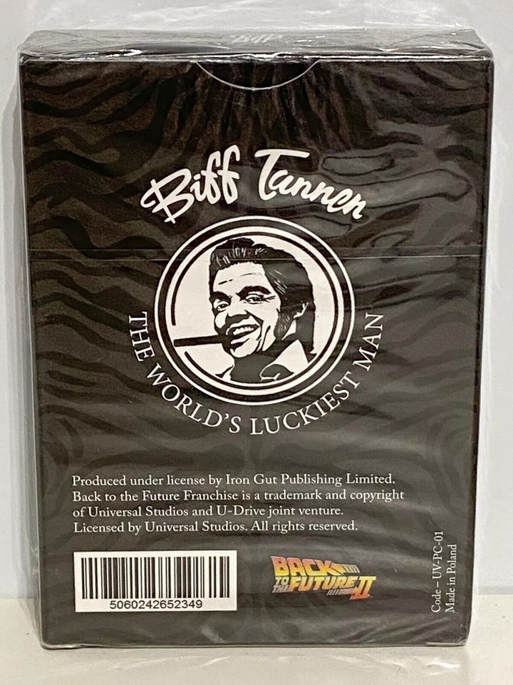 Biff Tannens Pleasure Paradise Playing Cards Deck Back to the Future | eBay