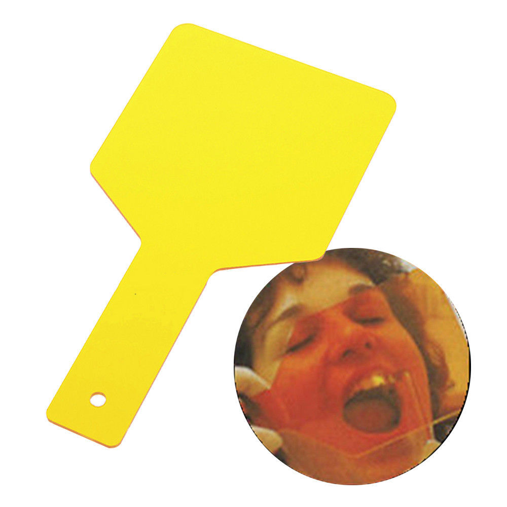 1 Pc Dental Shield Plate Shade Board Hand-Held Light Filter Paddle Eye ...