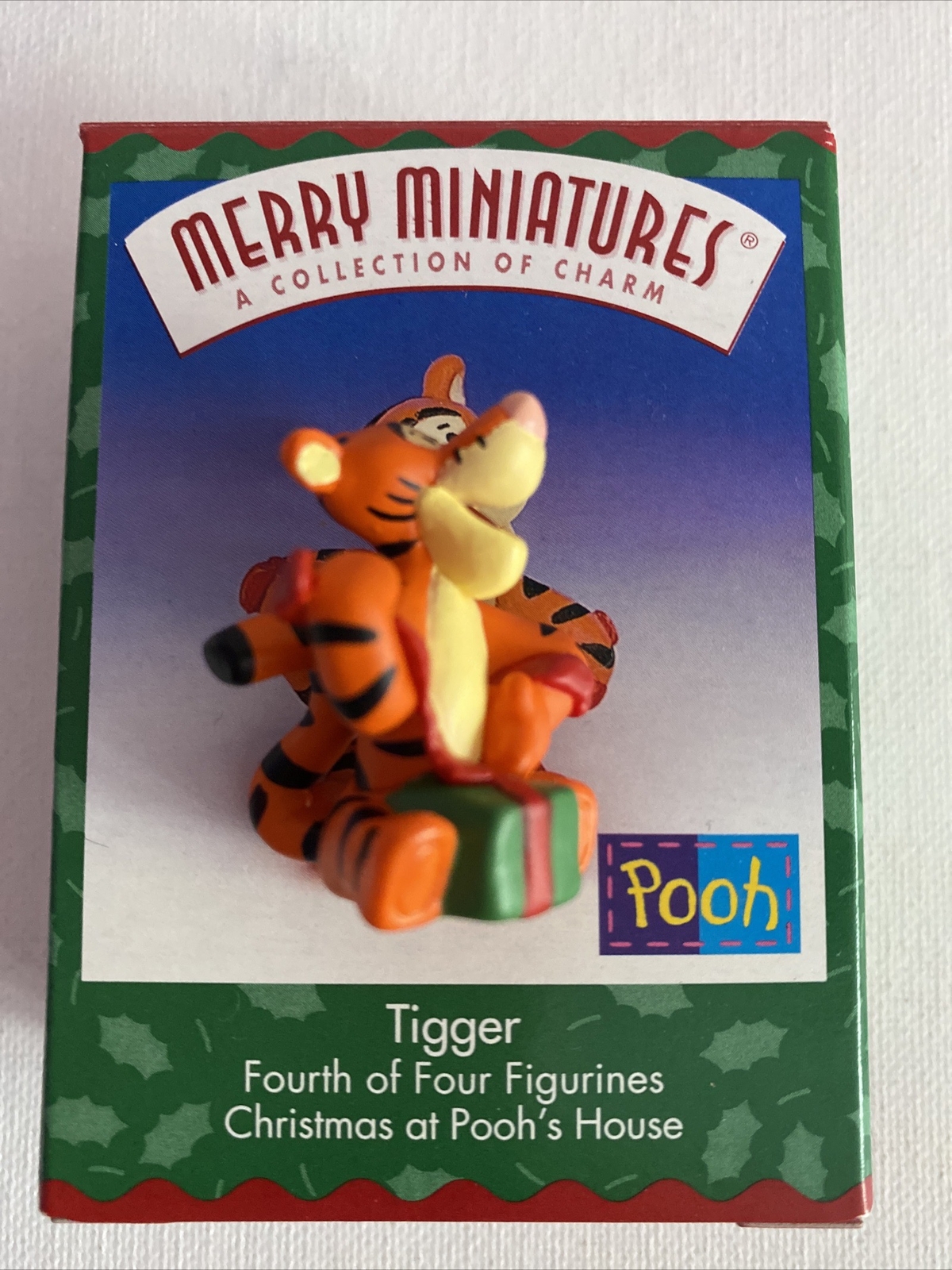 1999 Hallmark Merry Miniatures TIGGER Winnie The Pooh Disney Figure ...