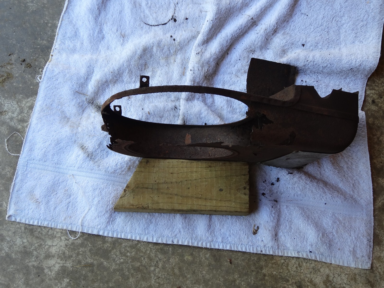 Vintage Wisconsin BKN Engine Shroud with Specification plate | eBay