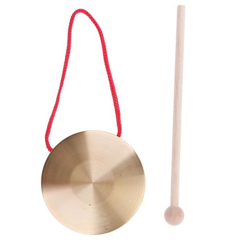 Mini Small Kids Children Metal Hand Cymbals Gong Band Percussion ...