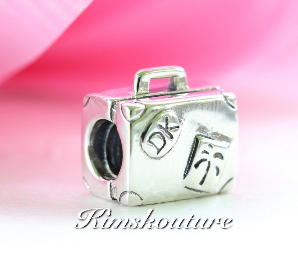 Authentic Sterling Silver Suitcase Charm #790362 | eBay
