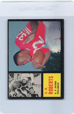 1962 Topps #154 C.R. Roberts 49ers EX/MT *DA-C7715 | eBay Australia