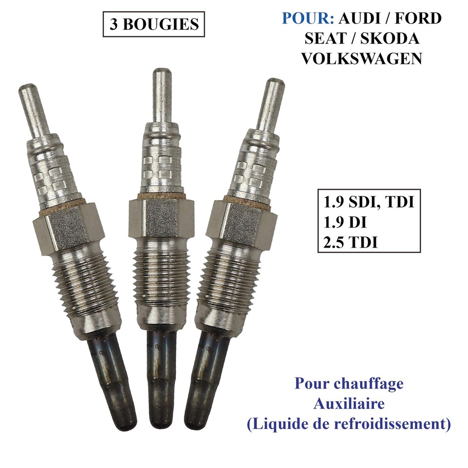 3 Liquid Heater Candle Coolant Auxiliary Additional Heating | eBay UK