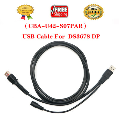 NEW For Zebra DS3678 Charging Cradle DS3678 DP Power Cable CBA-U42 ...