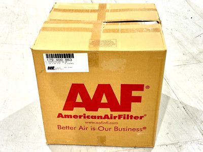 AAF 179-400-863 PerfectPleat SC M7 Panel Filter 24" x 24" x 4" LOT OF 6 ...