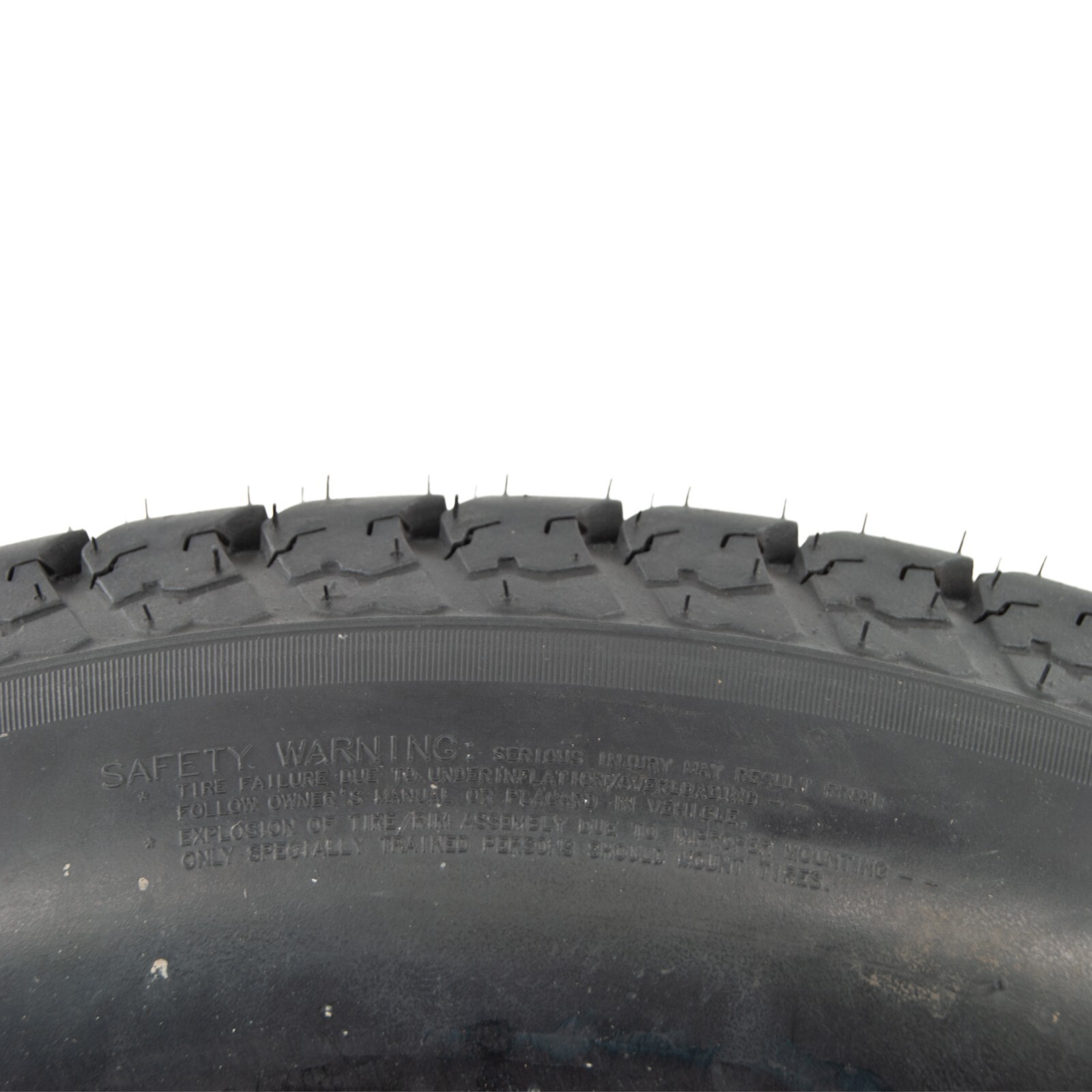 (2) Kenda Loadstar Trailer Tires ST 225/75D15 on White Spoke 6 Lug ...