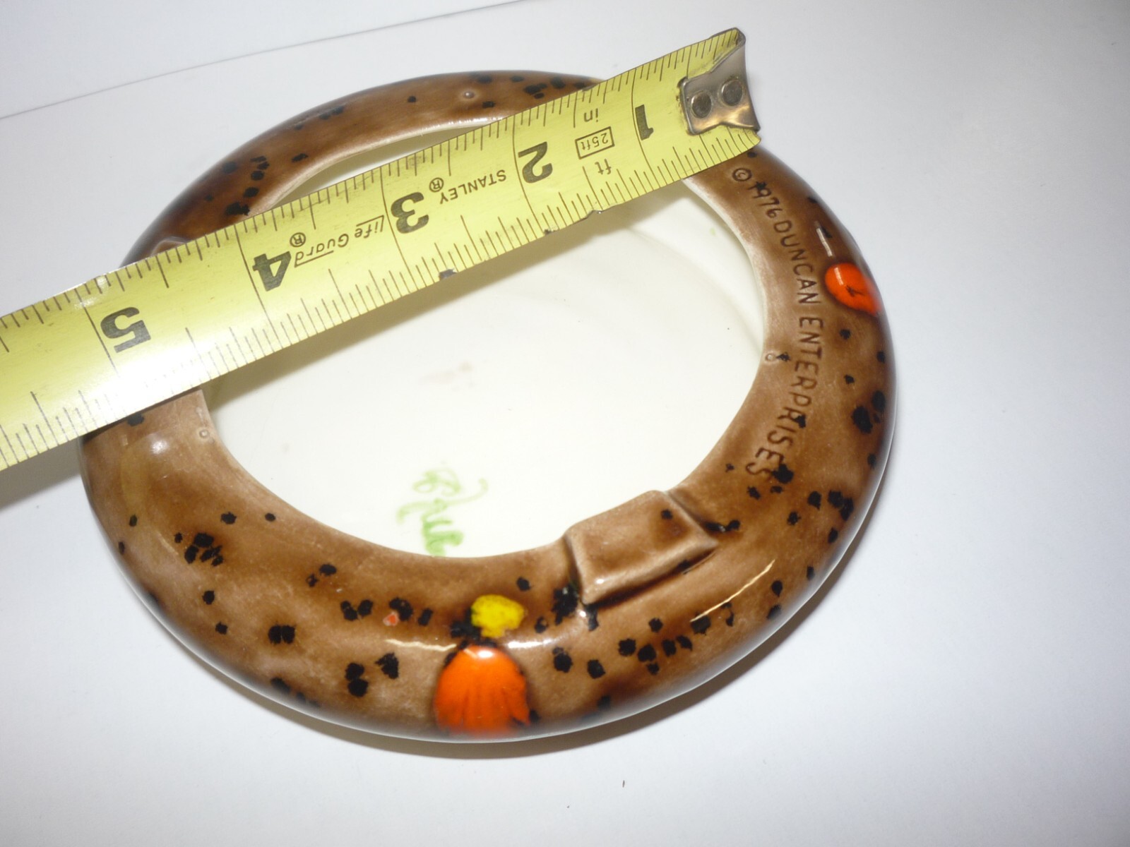 Vintage 1976 DUNCAN ENTERPRISES Ceramic - BASE ? ITEM UNKNOWN | eBay