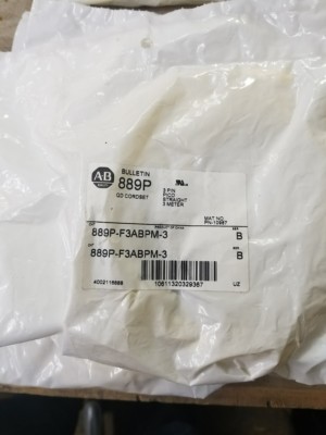 ALLEN BRADLEY 889P-F3ABPM-3 CORDSET W403 | eBay