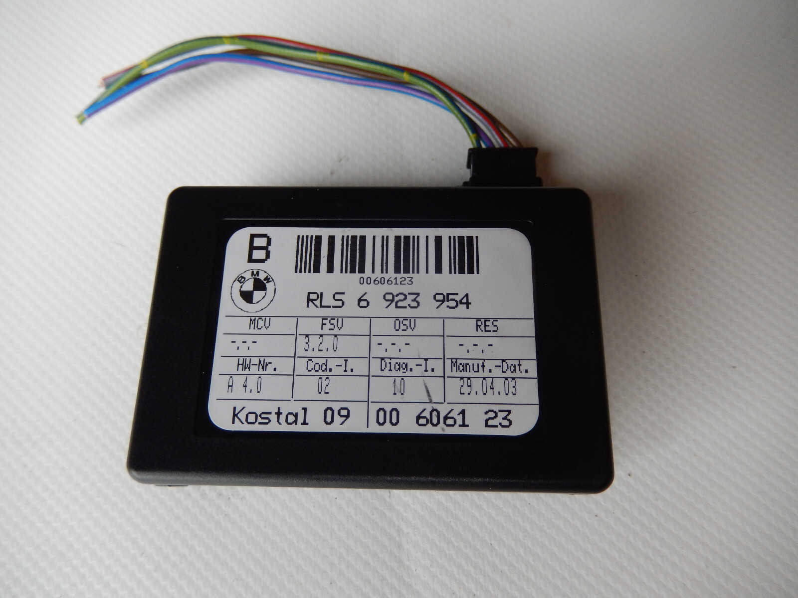 BMW E46 E39 E46 E53 X5 E85 E86 Z4 E83 X3 RLS Regen-Licht Sensor 6923954 ...