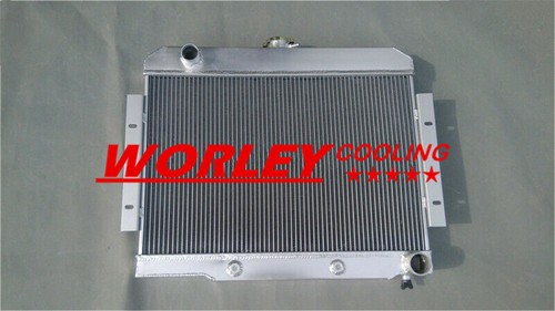 3 ROW aluminum radiator for Jeep CJ5 CJ7 L6 V8 1972-1986 73 chevy ...