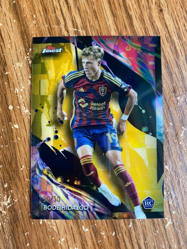 2024 Topps Finest Mls - Uncommon Bode Hidalgo #119 Gold Refractor /50 ...