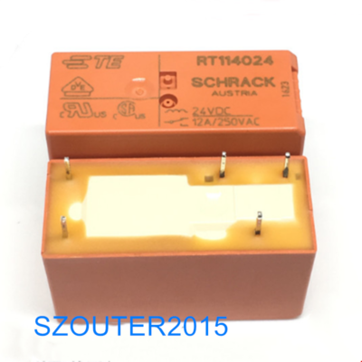 1PCS RT114024 TE Relay 24VDC 12A 5PIN NEW | eBay