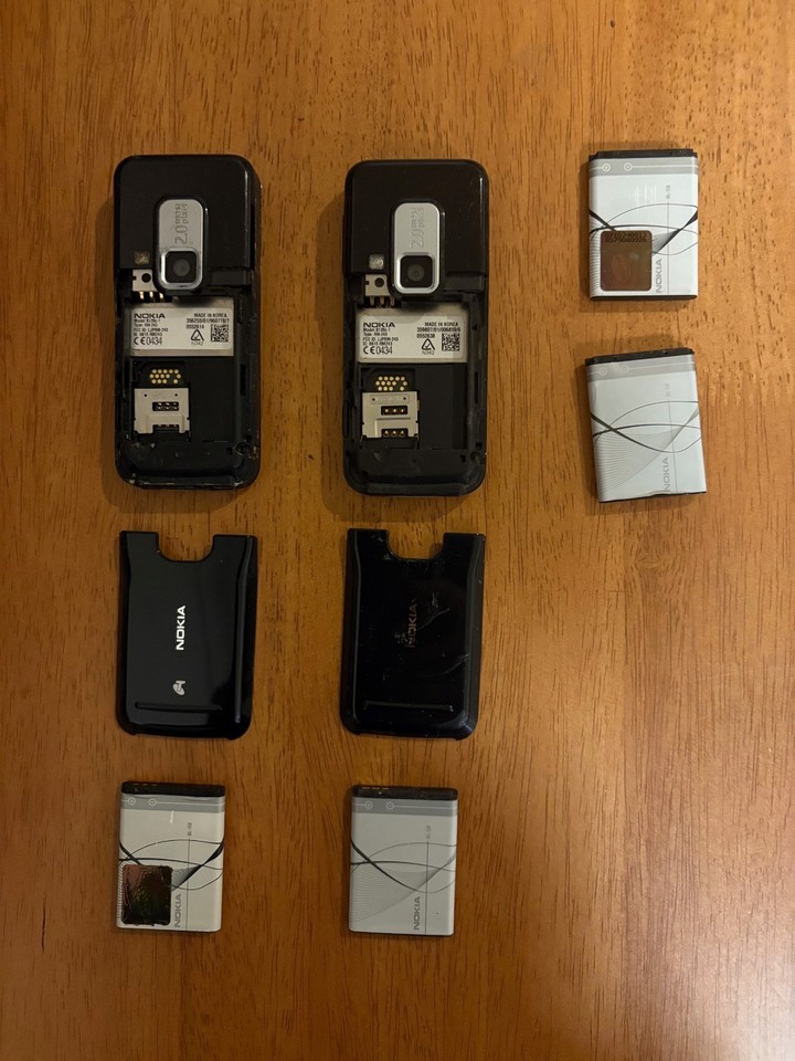 Nokia 6120 Classic Mobile Phones x 2 Bundle | eBay Australia